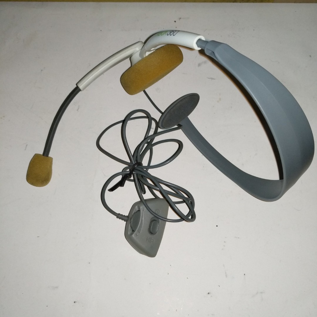 XBOX 360 全新 耳機 麥克風 Mic, 電玩遊戲相關, 電玩主機, Xbox在旋轉拍賣