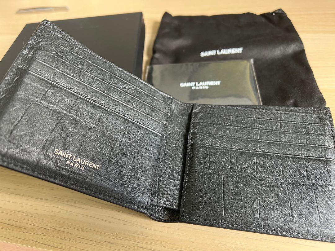 YSL Mens Bifold Wallet, Men's Fashion, Watches & Accessories, Wallets ...