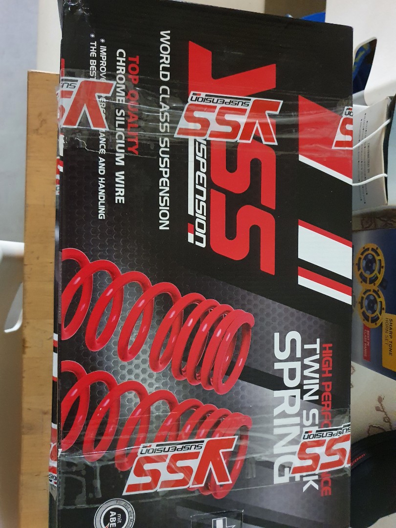 YSS Rear Suspension Springs, Motorcycles, Motorcycle Accessories on ...