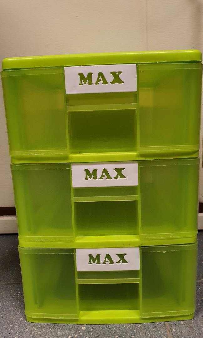 3 Tier A4 size drawer, Furniture & Home Living, Furniture, Shelves ...