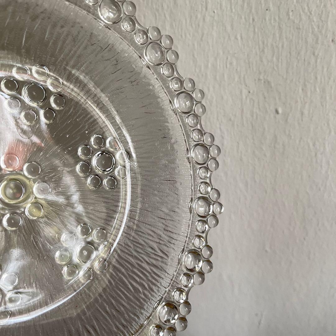 RESERVED - 4 vintage glass bowls with bobble / bubble design, Furniture ...