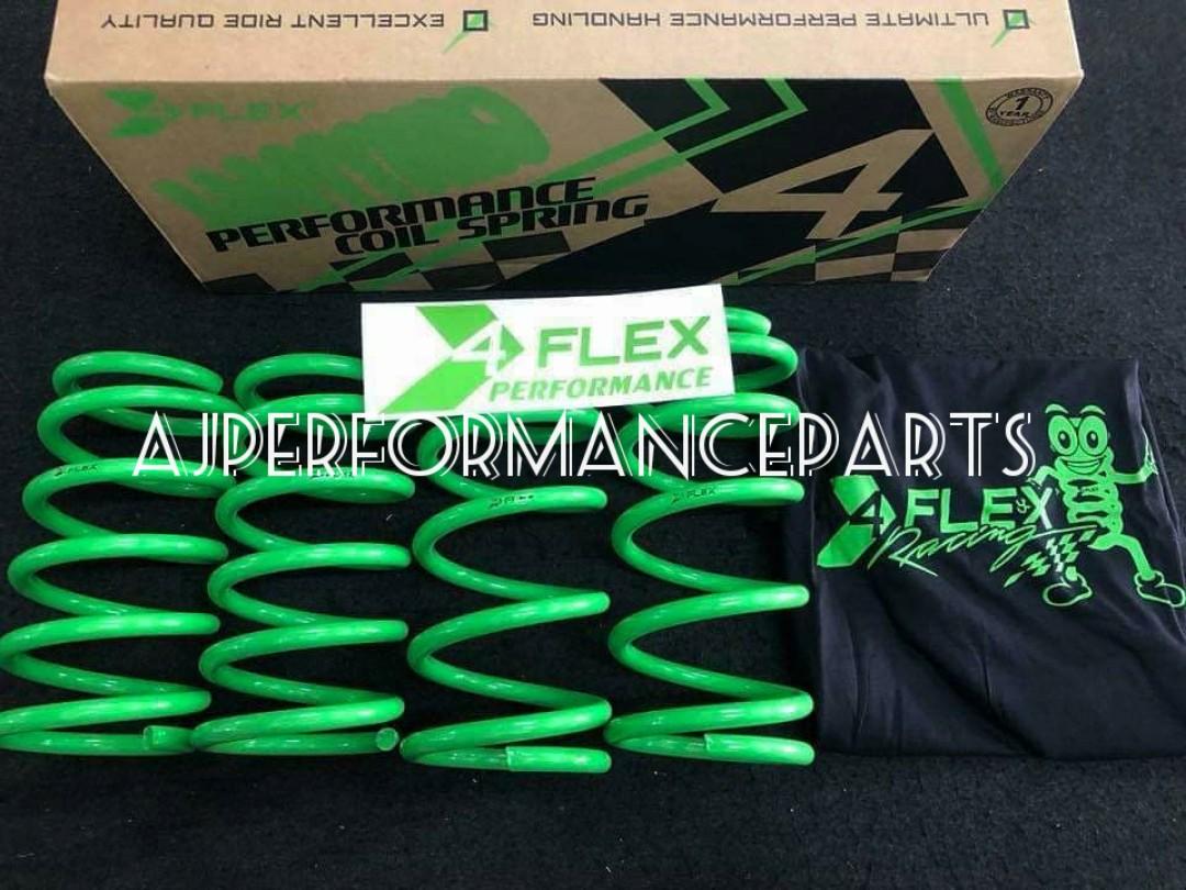 4FLEX PERFORMANCE SPORT & LOWERED SPRING PERODUA MYVI BEZZA, Auto ...