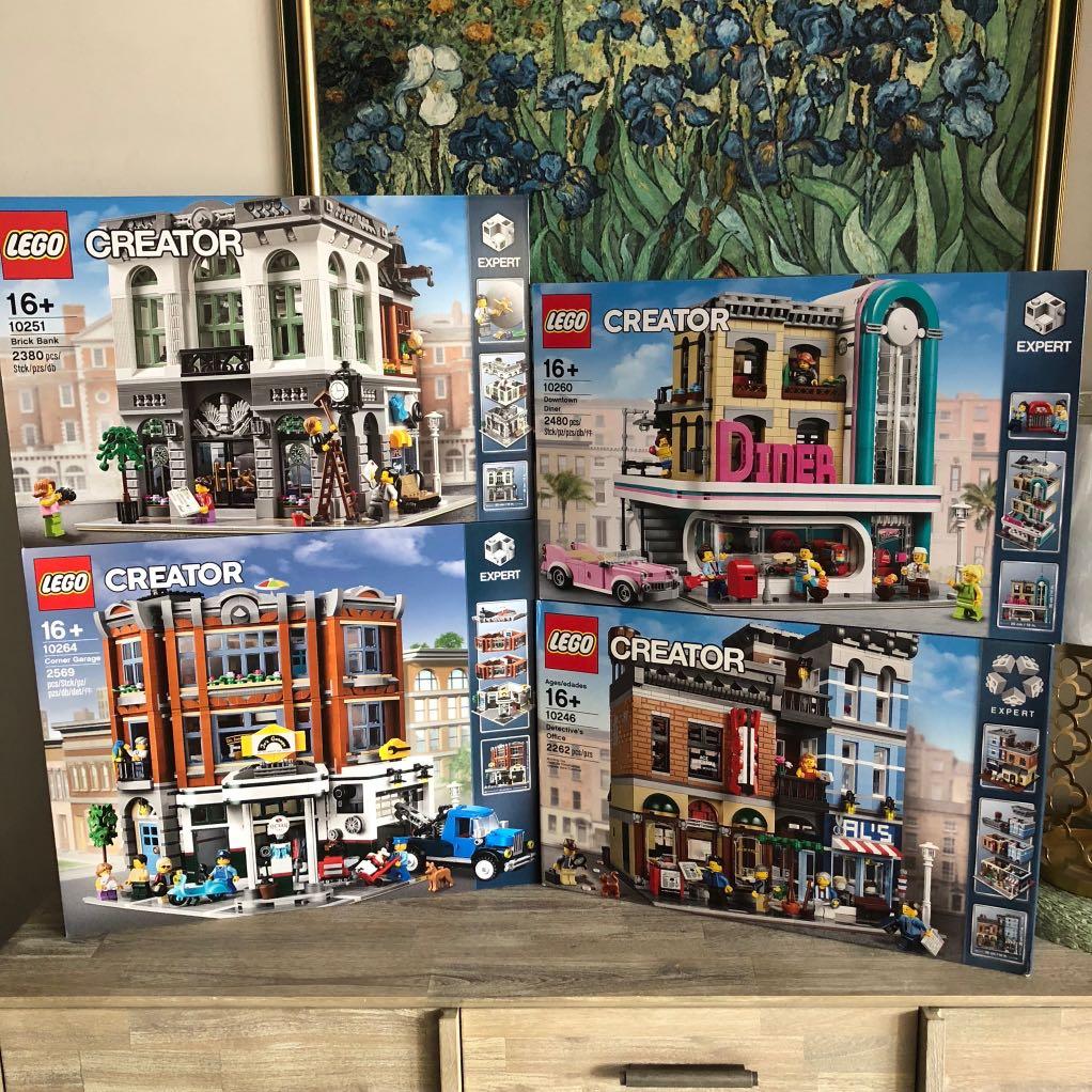 *Draft* Lego Modular Collection , Hobbies & Toys, Toys & Games on Carousell