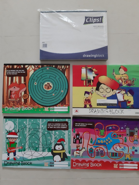A3 Drawing Blocks, Hobbies & Toys, Stationery & Craft, Stationery ...
