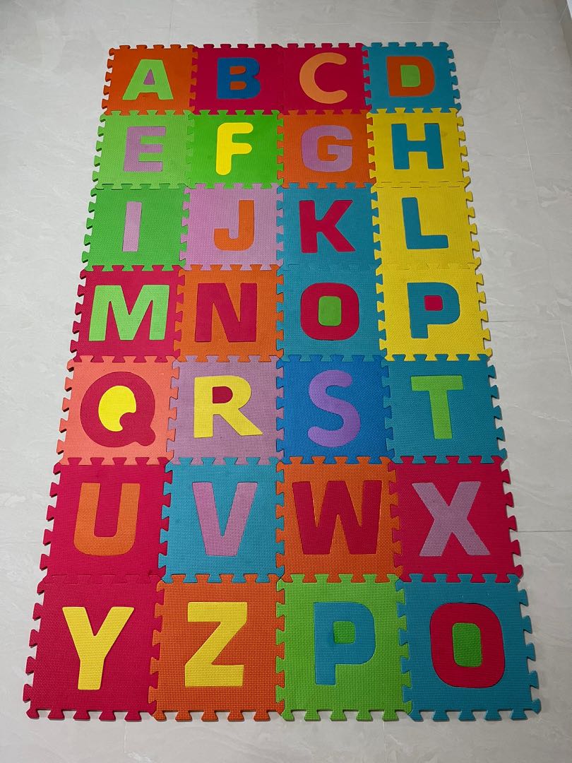 ABC Puzzle Playmat, Babies & Kids, Infant Playtime on Carousell