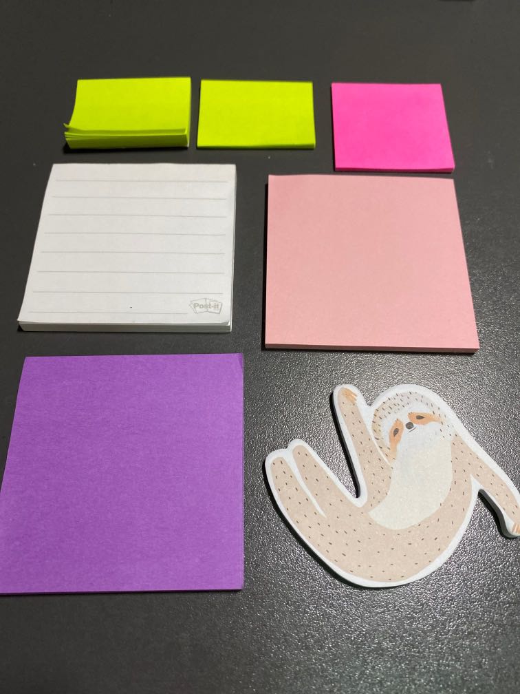 ALL FOR $1 ASSORTED POST ITS, Hobbies & Toys, Stationery & Craft ...