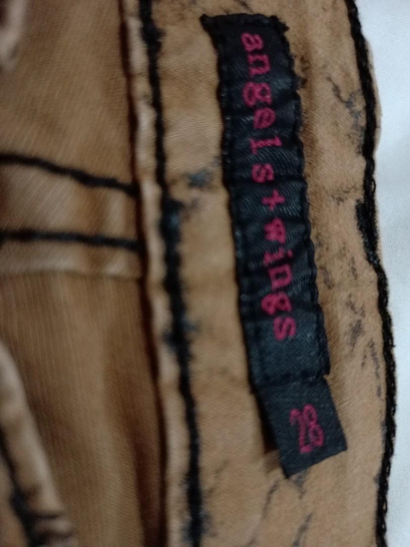 Angels+wing pants, Women's Fashion, Bottoms, Jeans on Carousell