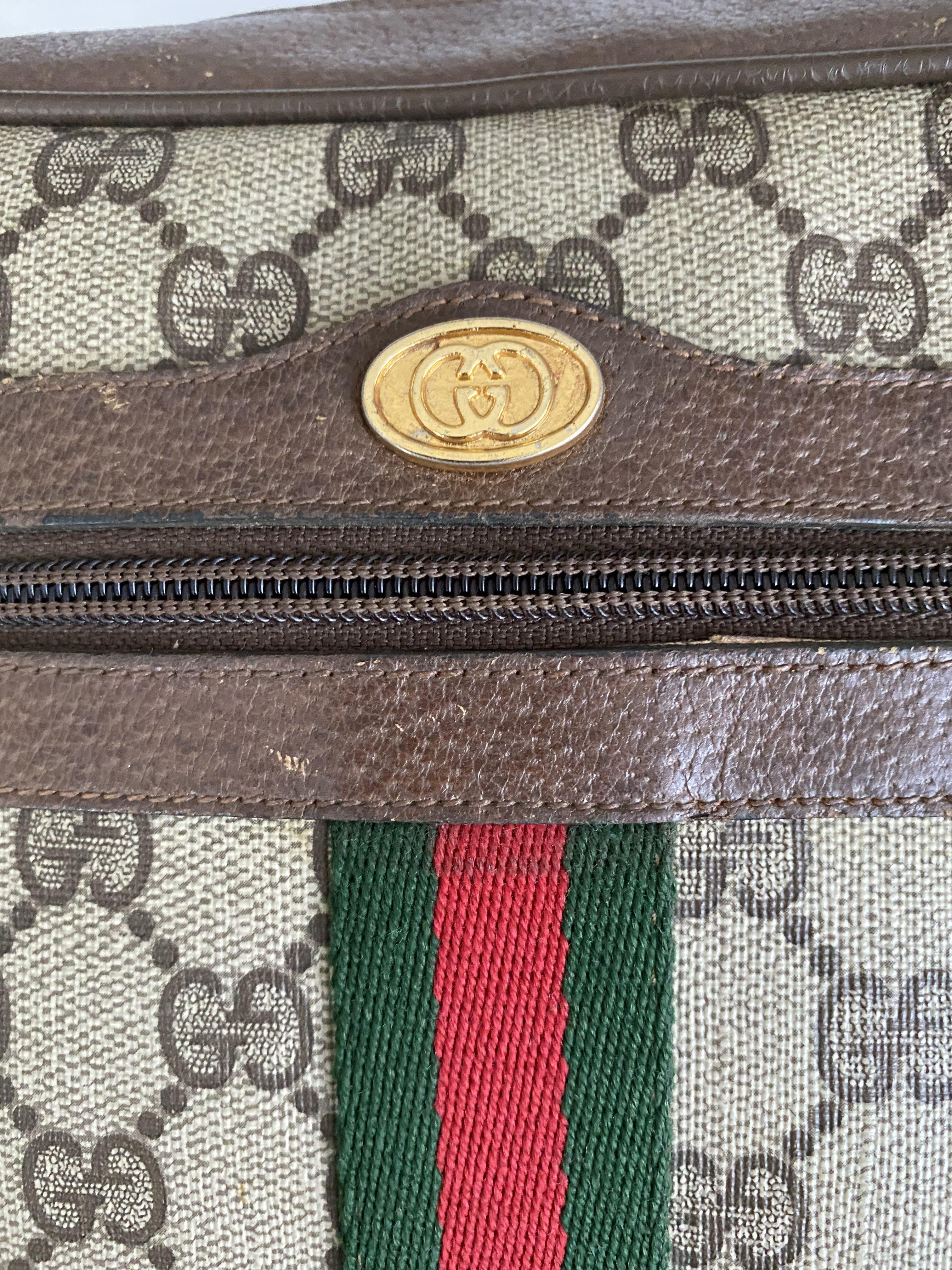 Authentic Gucci Vintage Ophidia Small Sling, Luxury, Bags & Wallets on Carousell