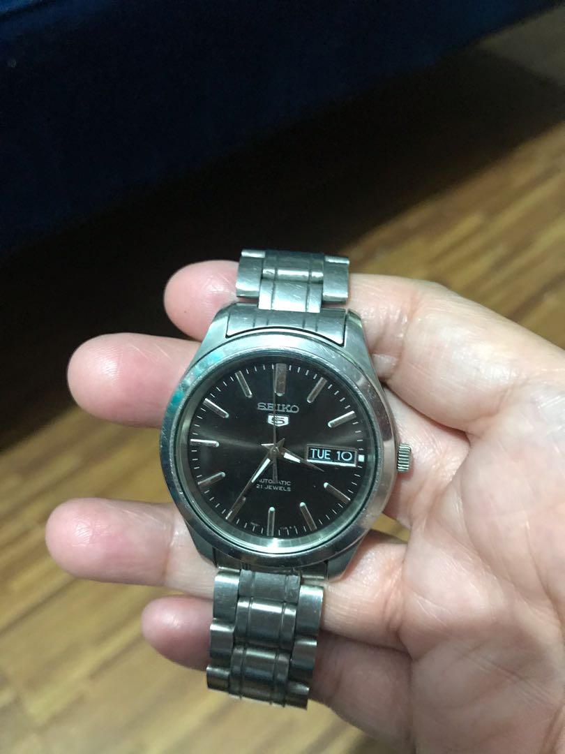 Authentic Seiko 5 Automatic Kinetic Mens Watch, Men's Fashion, Watches ...