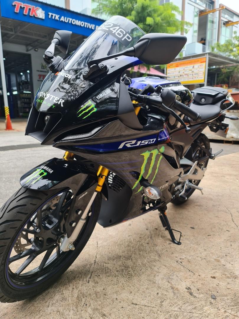 [BIKE RENTAL] Yamaha R15M V4 Monster MotoGP | R15V4, Motorcycles ...