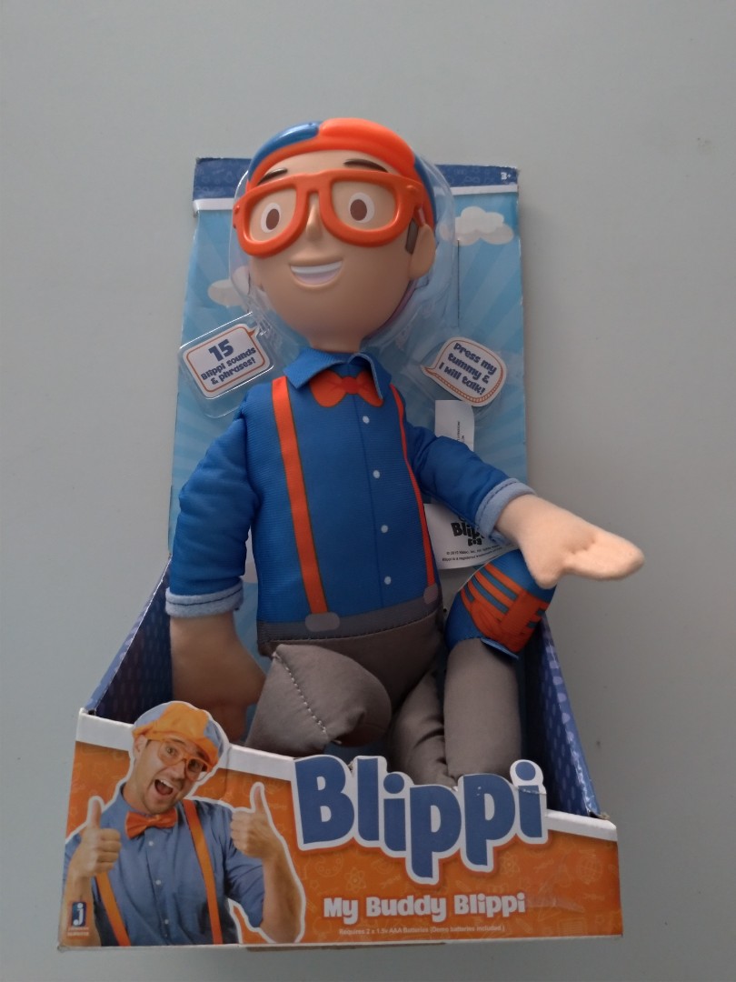 Blippi 16" My Buddy Plush Toy, Hobbies & Toys, Toys & Games on Carousell