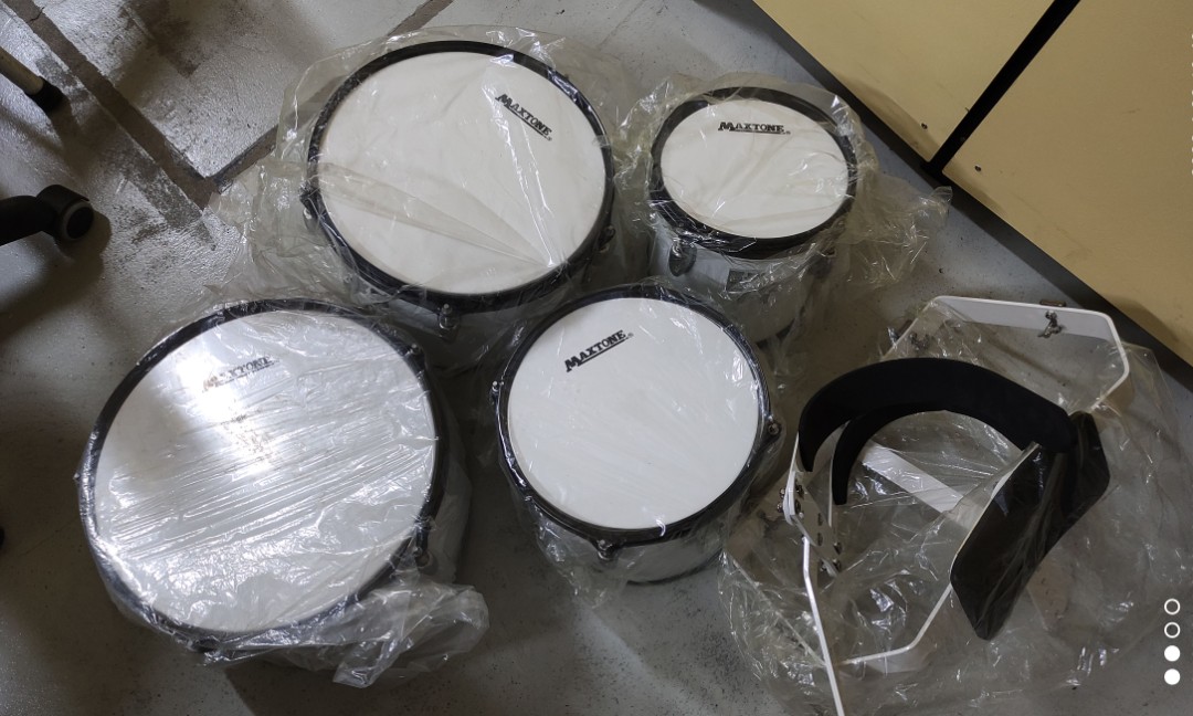 Brand new Maxtone marching drum set., Everything Else on Carousell