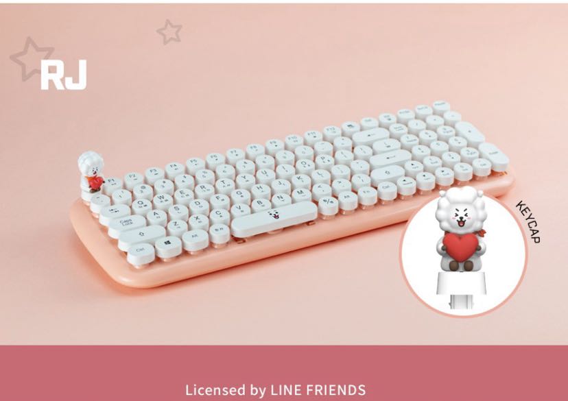 BTS RJ Keyboard, Computers & Tech, Parts & Accessories, Computer ...