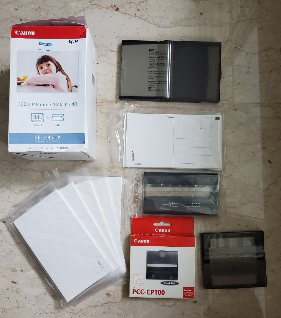 Canon Selphy CP 710 Photo Printer (FREE Paper and ink cartridge ...