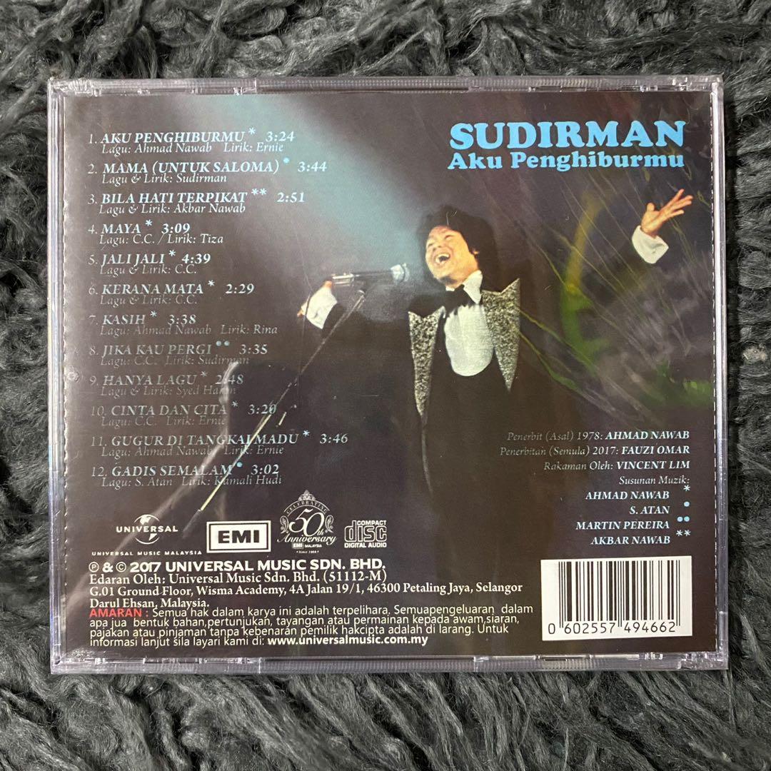 CD SUDIRMAN Aku Penghiburmu, Hobbies & Toys, Music & Media, CDs & DVDs ...
