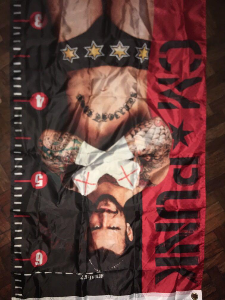 CM Punk Height chart banner, Hobbies & Toys, Memorabilia & Collectibles ...