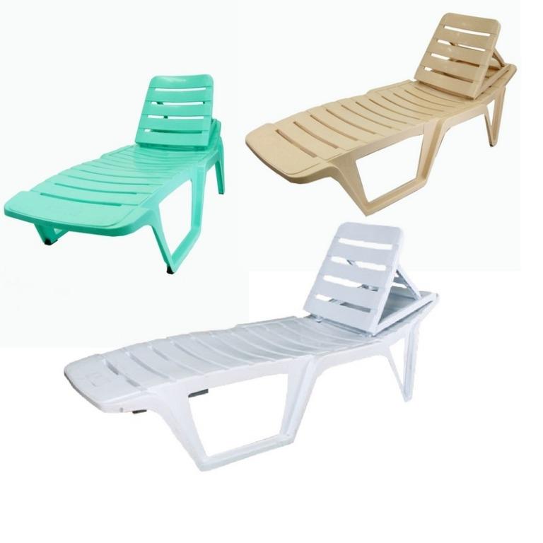 Cofta LO-02 SIESTA BED W/ BACKREST, Monoblock Siesta Bed, Plastic ...