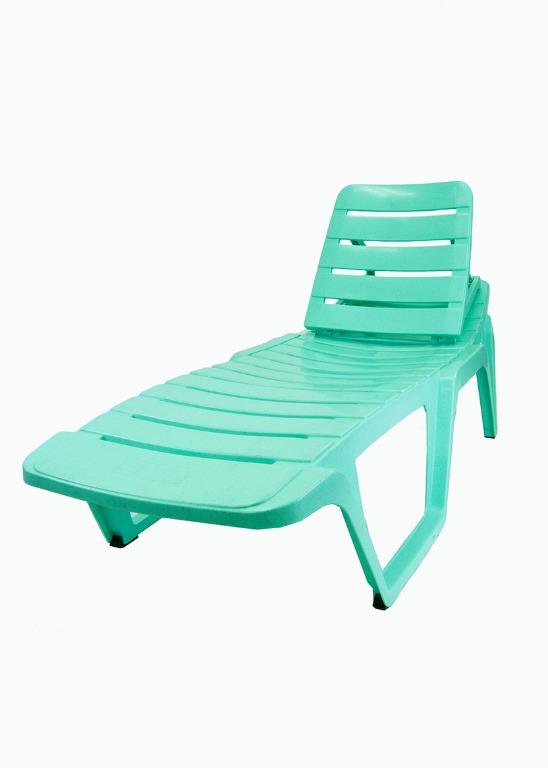 Cofta LO-02 SIESTA BED W/ BACKREST, Monoblock Siesta Bed, Plastic ...
