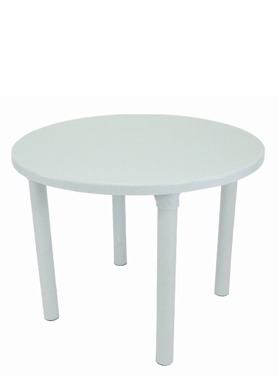 Cofta MT-03 Round Table 36 inches Granite Plastic Table, Monobloc Table ...