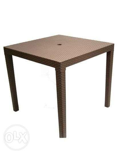 Cofta MT-11BRW Fiesta Rattan Table 32X32", Furniture & Home Living ...