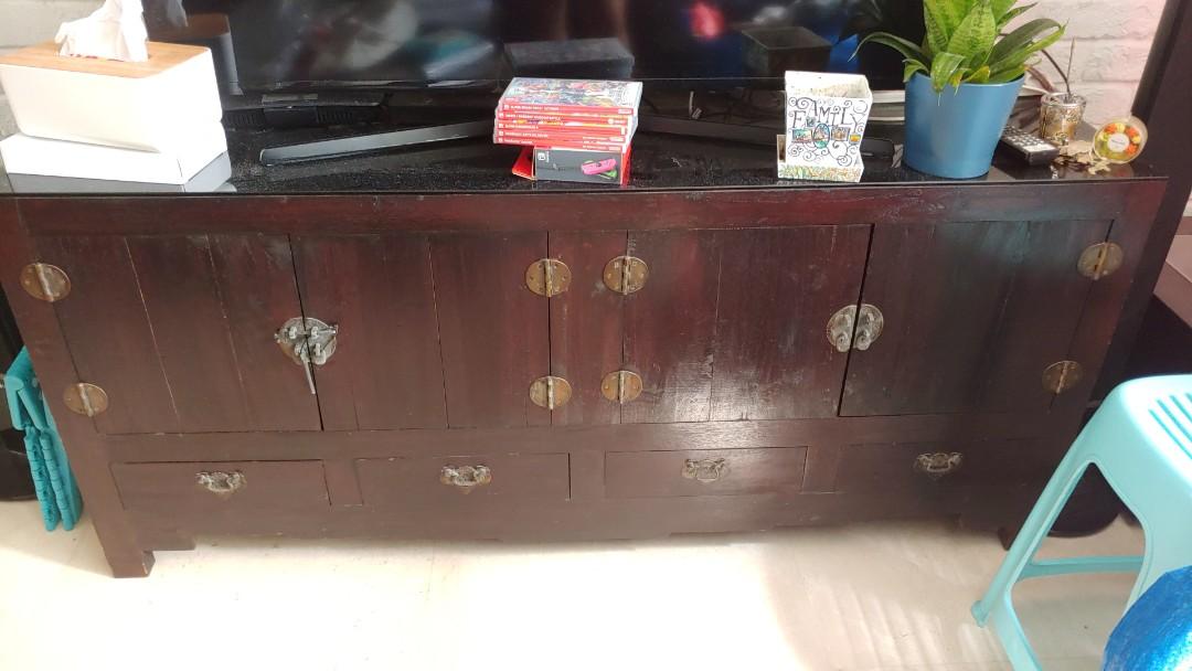 Colonial style TV Console, Furniture & Home Living, Furniture, TV ...