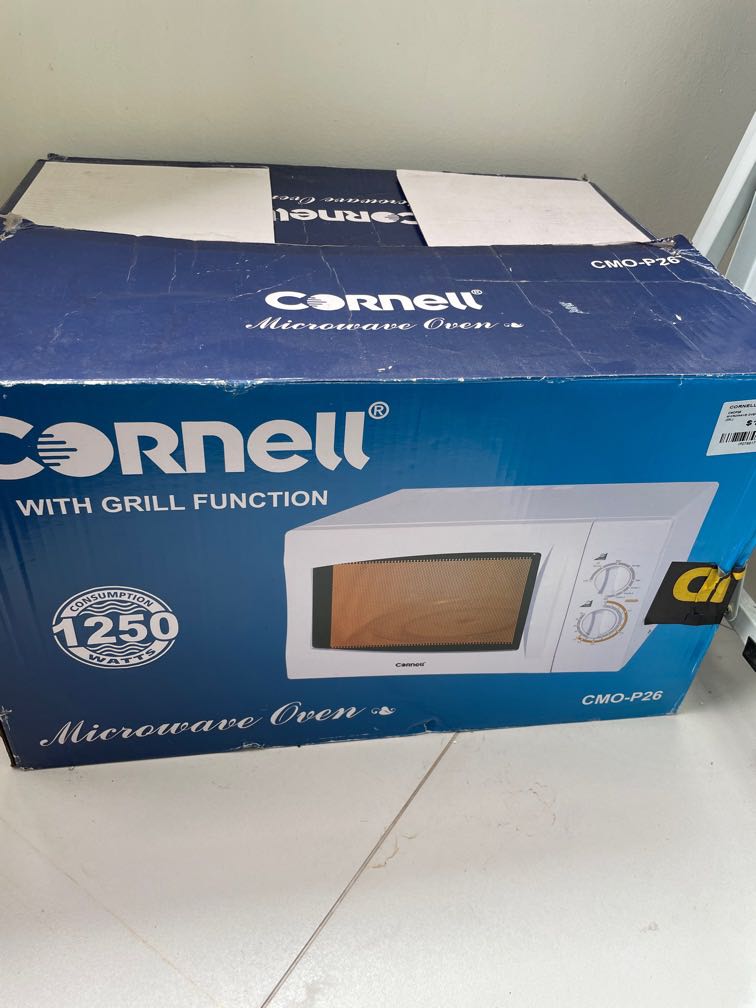 Cornell microwave with grill function, Furniture & Home Living ...
