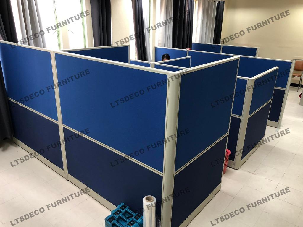 Customized workstation Office partition Bpo cubicle Office furniture ...