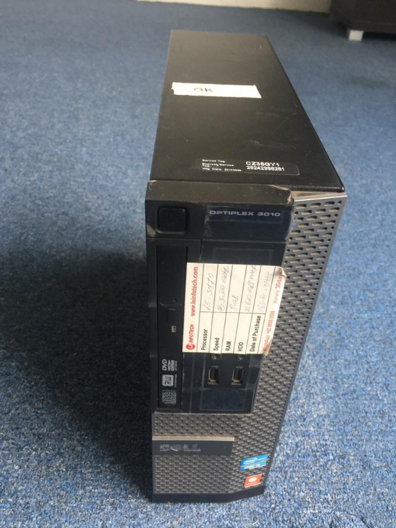 DELL Optiplex 3010 i5-3470 3.20 GHz/ 8GB/256GB - Mob.No: +65 8045 4969, Computers & Tech ...