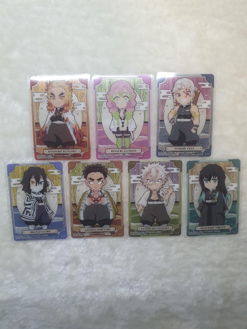 Demon Slayer Kimetsu no Yaiba Hashira Carddass Stained Glass Card 2 ...