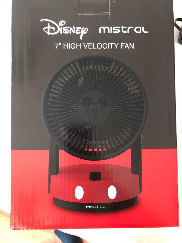 Disney Mistral 7" fan, Furniture & Home Living, Lighting & Fans, Fans ...