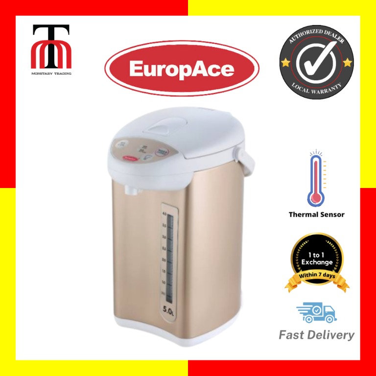 Europace EAP 5502W 5.0L Electric Air Pot (2 way Dispensing), TV & Home ...