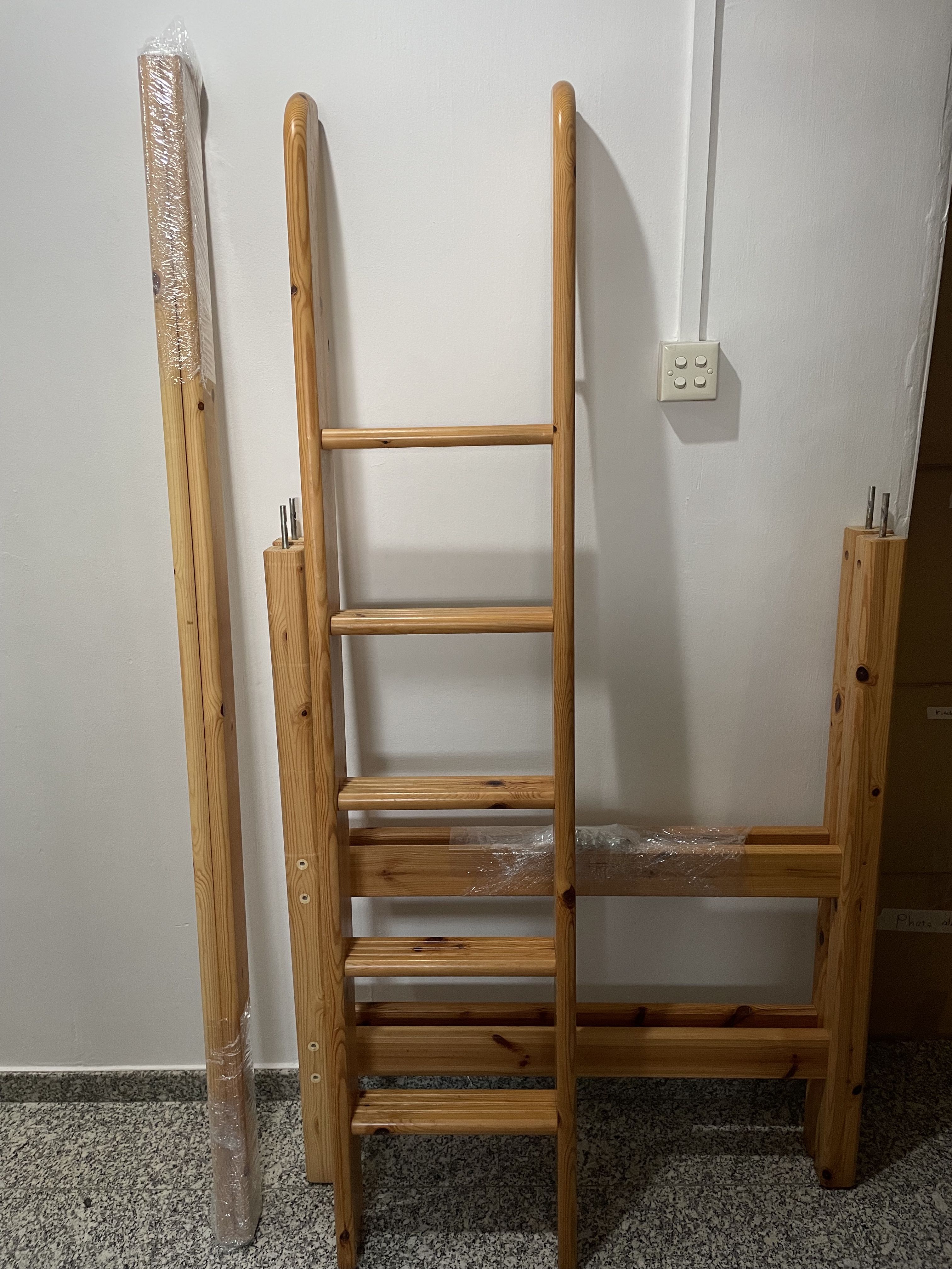Flexa ladder and legs for high bed configuration, Furniture & Home ...