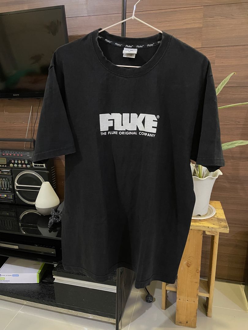 Fluke Skateboarding Brand Shirt, Men's Fashion, Tops & Sets, Tshirts ...