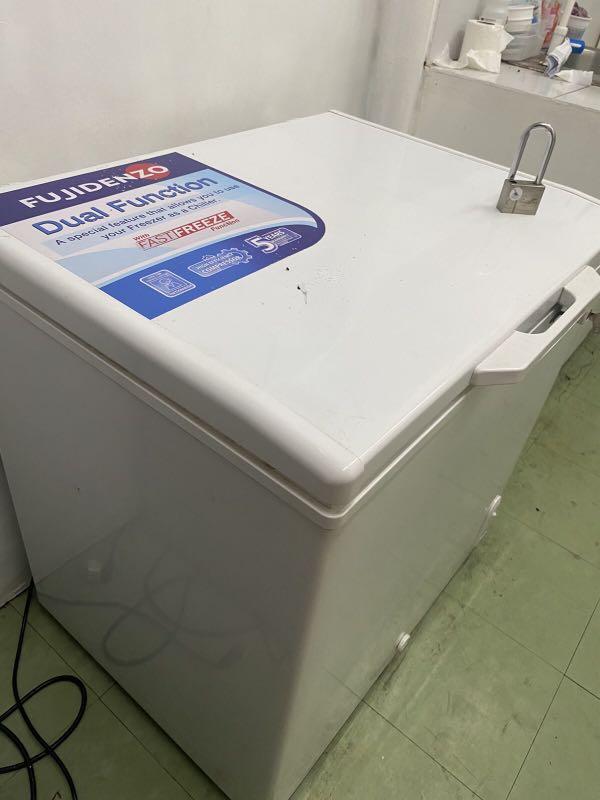 Fujidenzo chest freezer, TV & Home Appliances, Kitchen Appliances ...