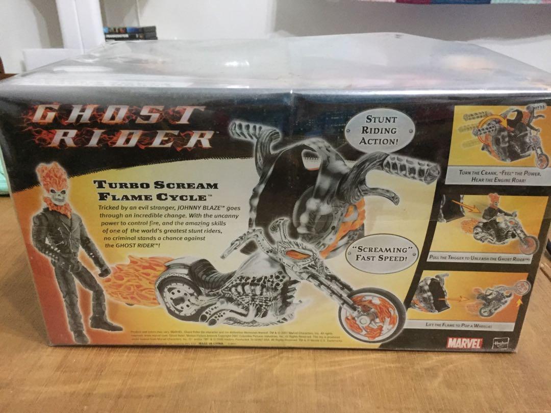 Ghost Rider Turbo Scream Flame Cycle, Hobbies & Toys, Toys & Games on ...