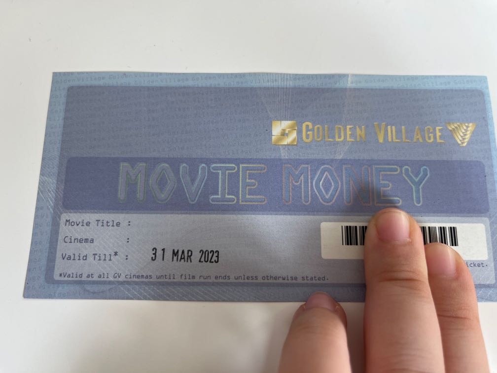 Golden Village (GV) movie tickets, Tickets & Vouchers, Vouchers on ...
