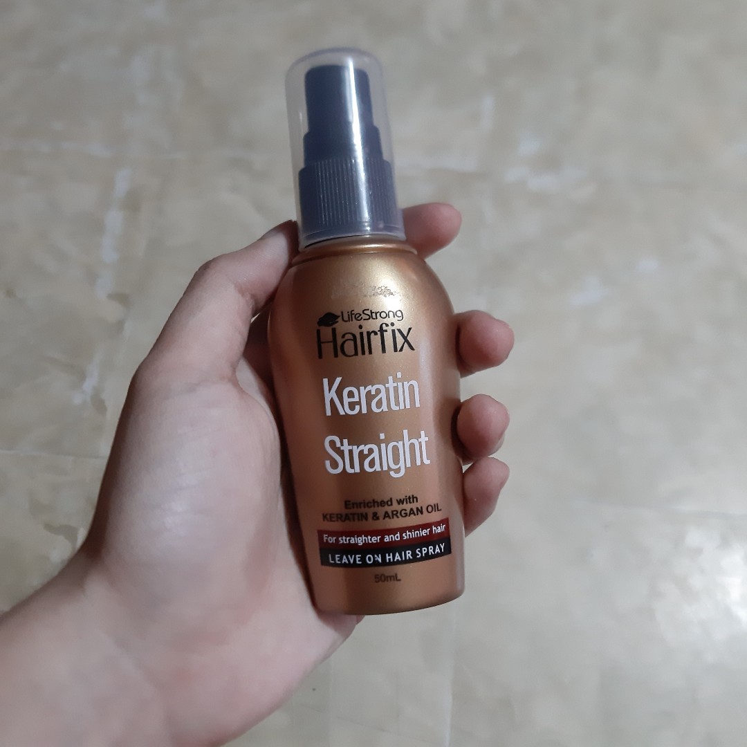 Hairfix Keratin Straight Leave On Hair Spray, Beauty & Personal Care ...
