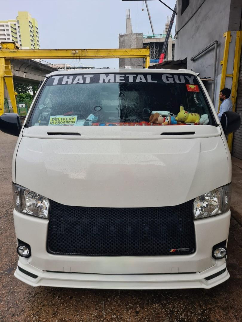 Hiace Front Grill, Car Accessories, Accessories on Carousell