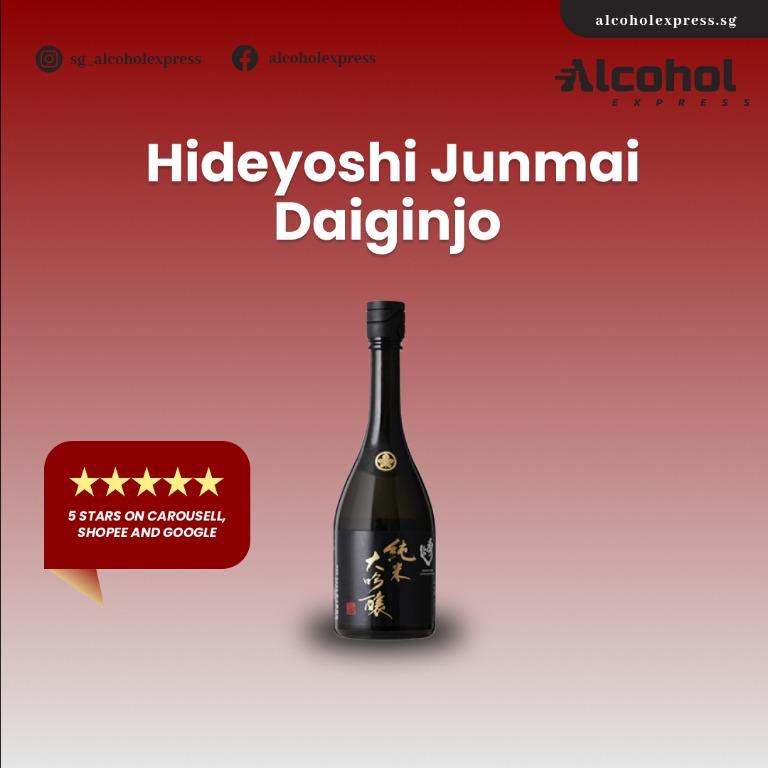 Hideyoshi Junmai Daiginjo 720ml, Food & Drinks, Alcoholic Beverages on Carousell