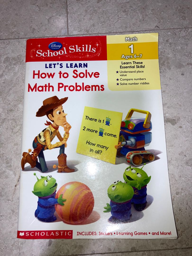 How to solve math problems ages 6-7, Hobbies & Toys, Books & Magazines ...