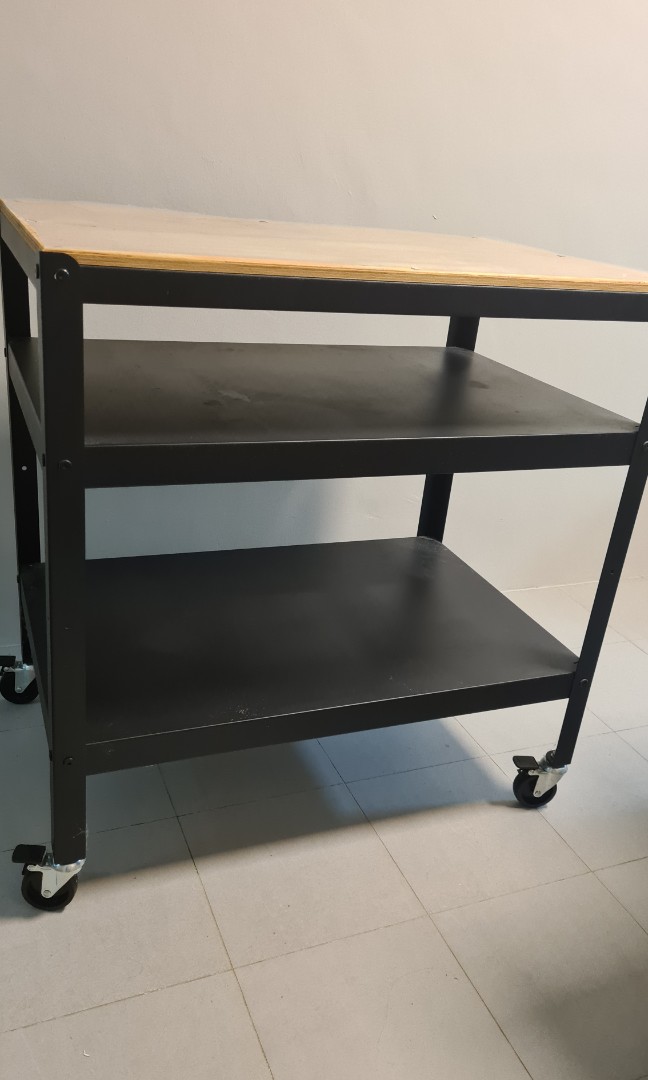 IKEA BROR Kitchen Trolley, Furniture & Home Living, Furniture, Shelves ...