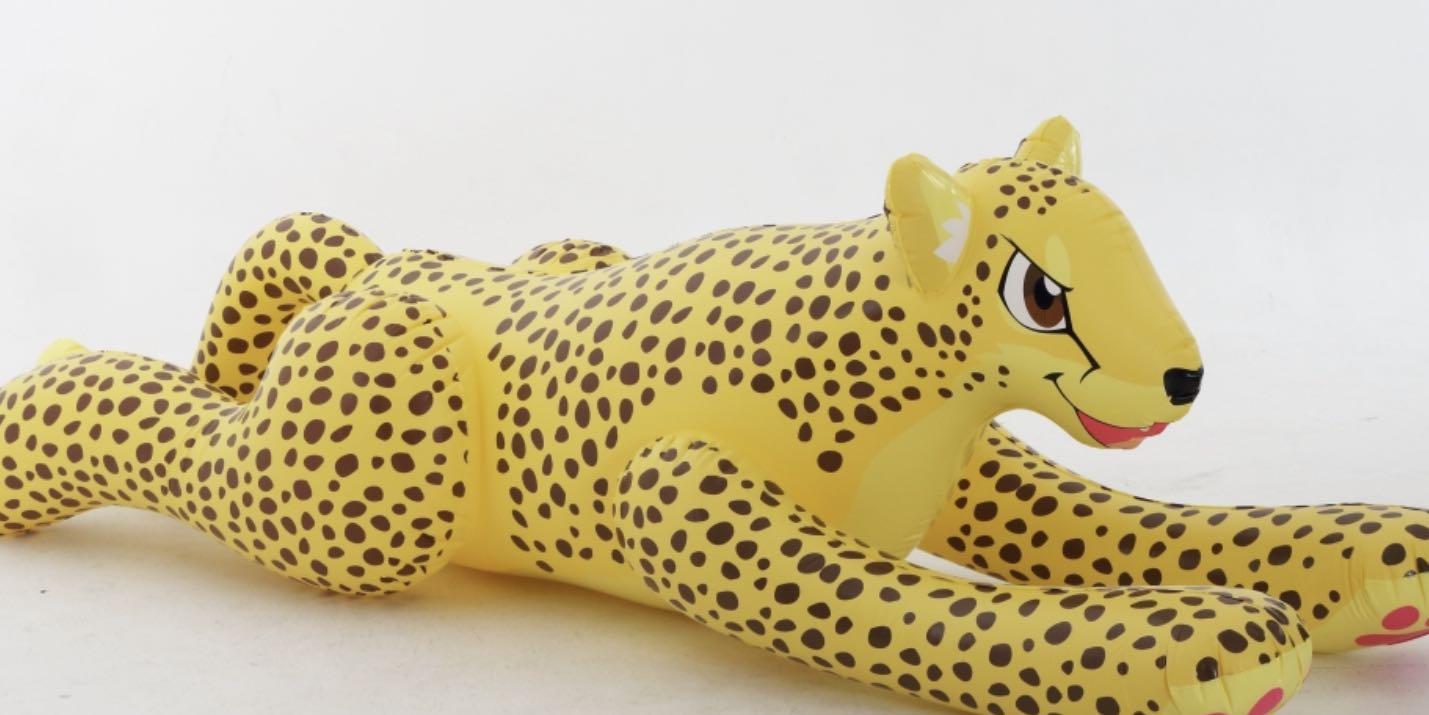 Inflatable Cheetah, Hobbies & Toys, Toys & Games on Carousell