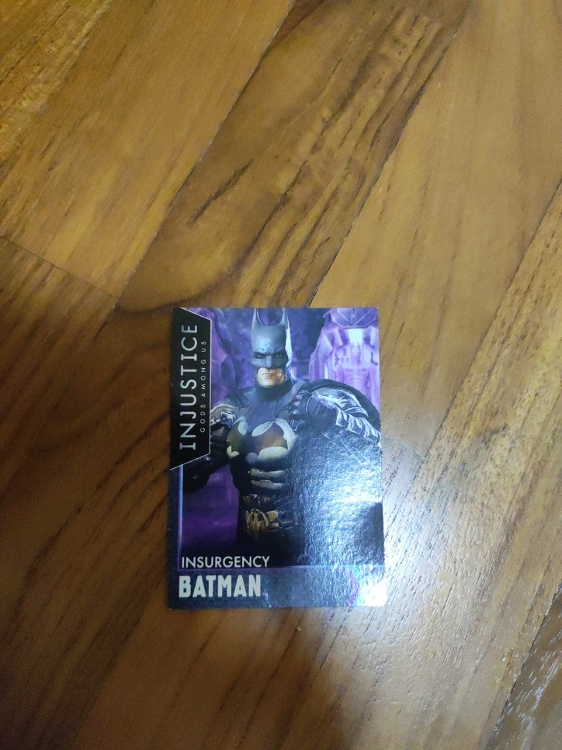 Injustice batman arcade card, Hobbies & Toys, Toys & Games on Carousell