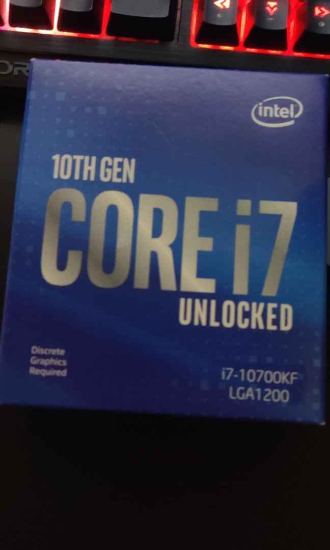 intel i7 10700kf desktop processor, Computers & Tech, Desktops on Carousell