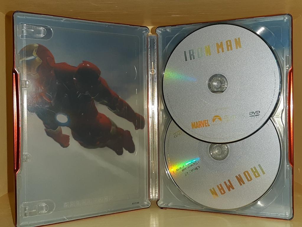Iron Man (2-Disc Collector's Edition Steelbook DVD), Hobbies & Toys ...