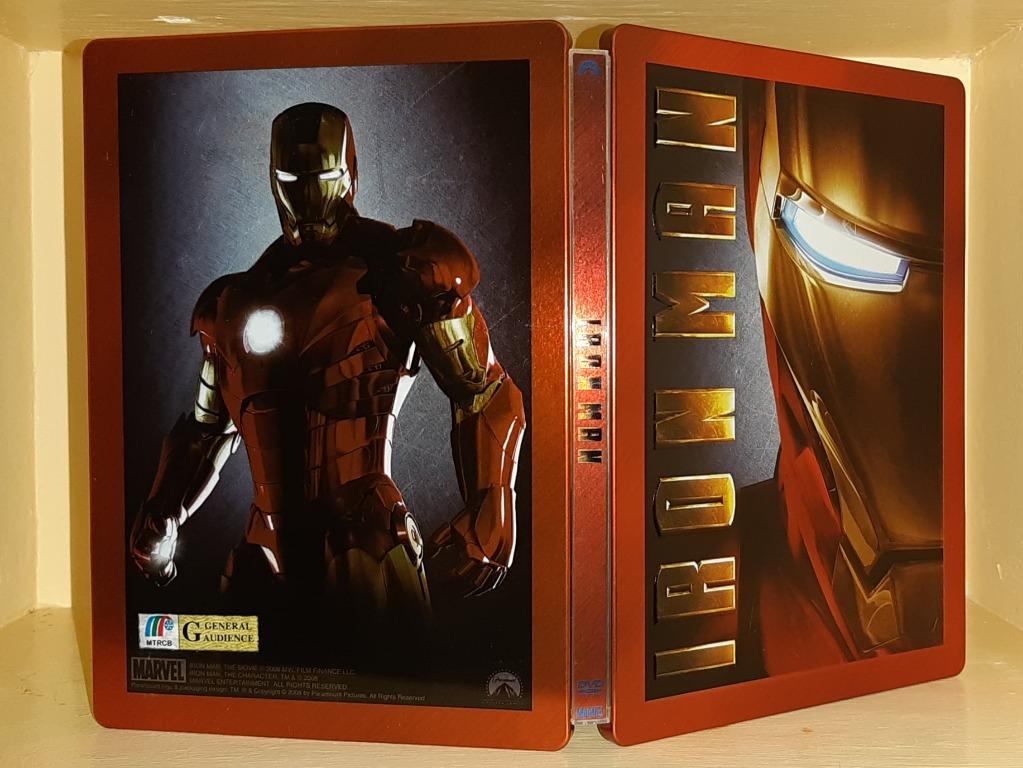Iron Man (2-Disc Collector's Edition Steelbook DVD), Hobbies & Toys ...