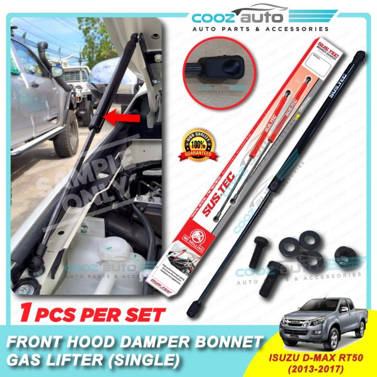Isuzu DMAX D-MAX RT50 2013 - 2020 SUSTEC Front Hood Damper Bonnet Gas ...