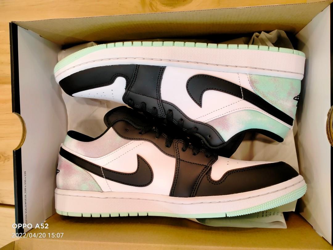 J1 low tie dye, Men's Fashion, Footwear, Sneakers on Carousell