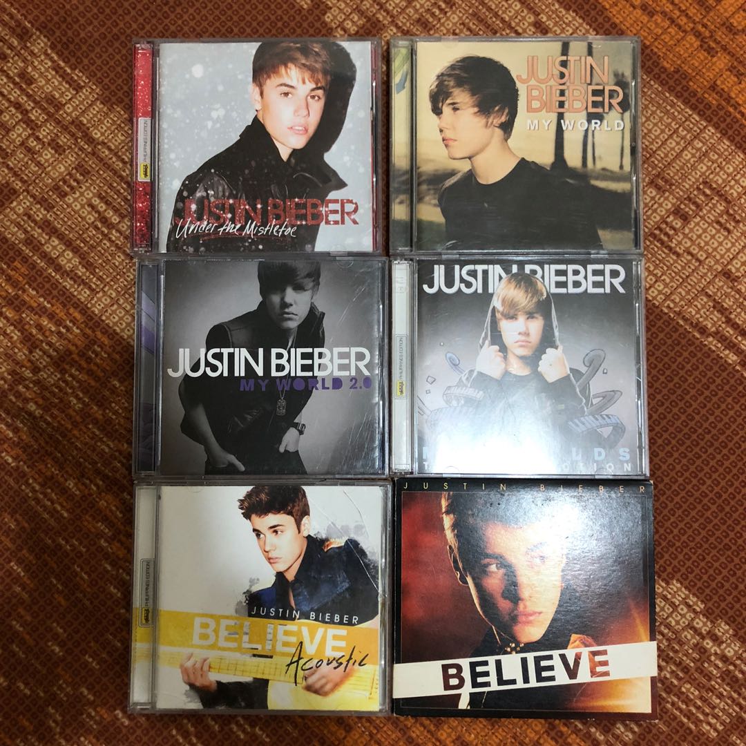Justin Bieber Albums, Hobbies & Toys, Music & Media, CDs & DVDs on ...