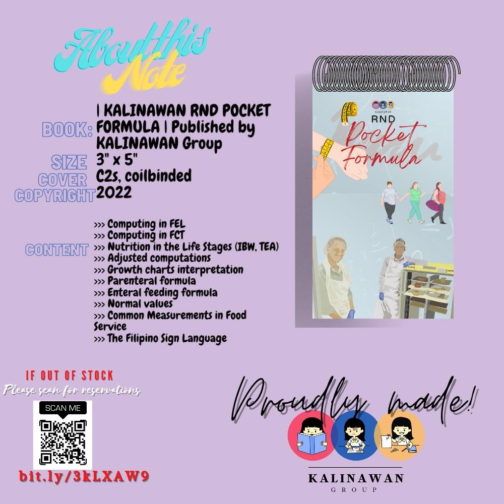 Kalinawan RND Pocket Formula, Hobbies & Toys, Books & Magazines ...